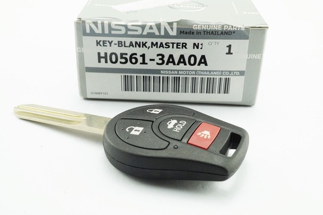 Genuine Nissan NAVARA Key Blank Master H0561-3aa0a for sale online | eBay