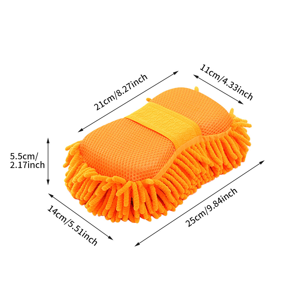 Soft Car Wash Cleaning Sponge Water Absorption Household Double Sided ...