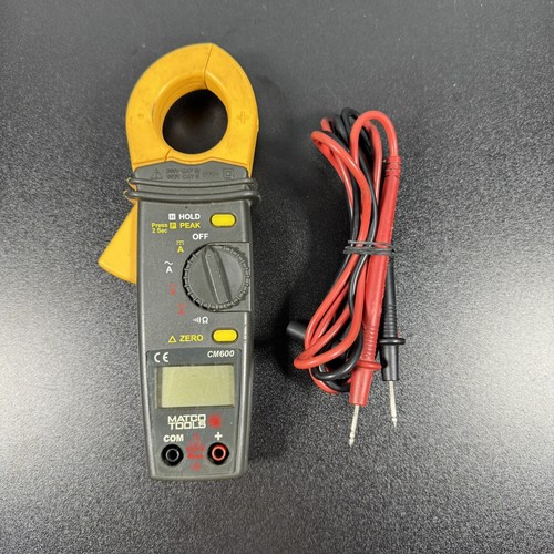 Matco Tools Multimeter CM 600, Inductive Clamp Nice, 600A | eBay