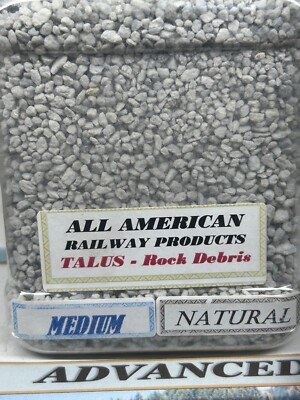 NATURAL TALUS ROCK DEBRIS - MEDIUM - BALLAST & ROCK 32oz - ALL Scale ...