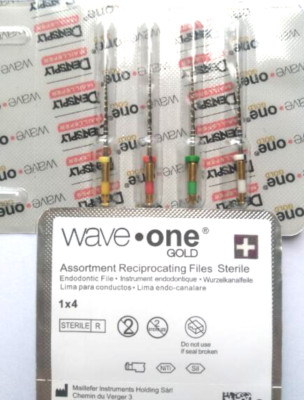 Waveone Gold Wave One Assorted Endodontic File Root Canal Dentsply 4 ...