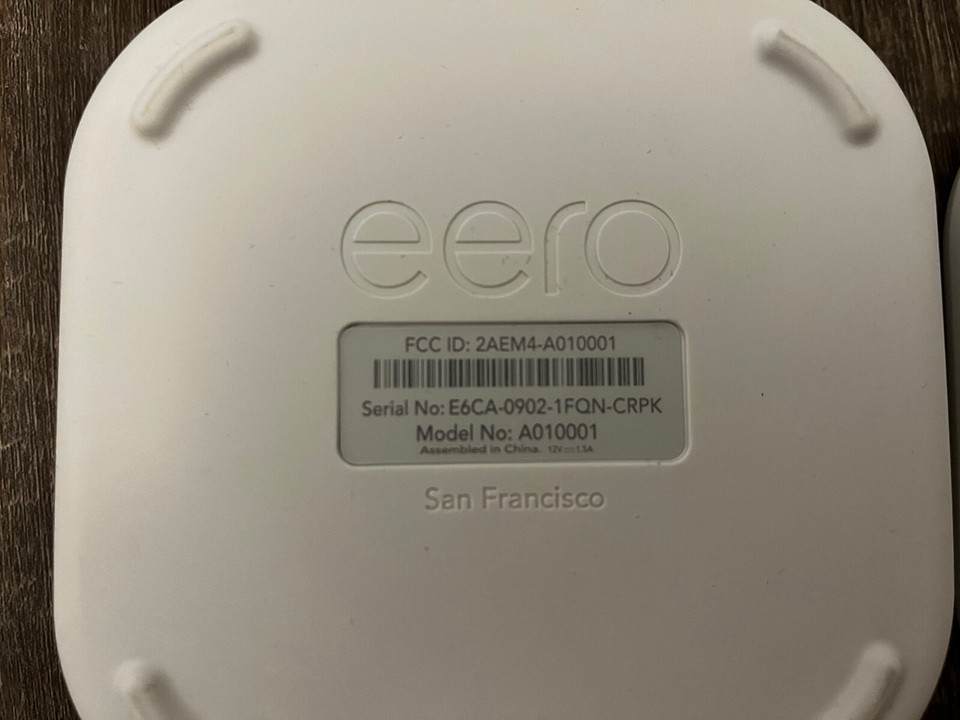 eero 1st Generation Home Mesh WiFi System - 3 Pack (Model A010001) | eBay