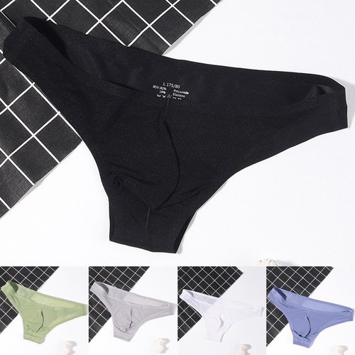 Men Briefs Translucent Briefs Casual Use Daily Wear 20% Spandex 80% ...