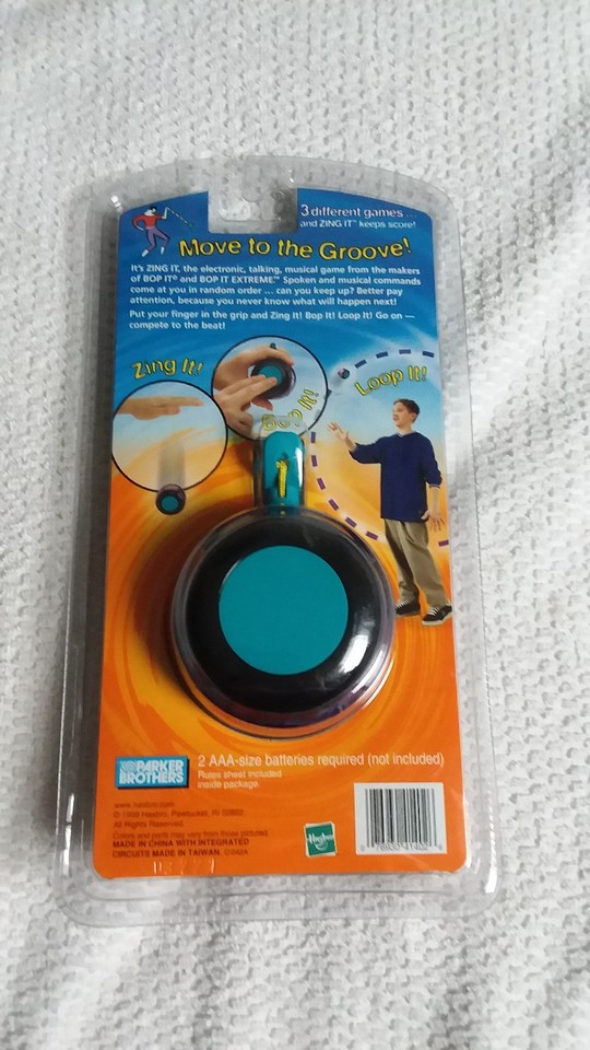 Vintage 1999 Hasbro Zing It Electronic Talking Yo-Yo Game Sealed New ...