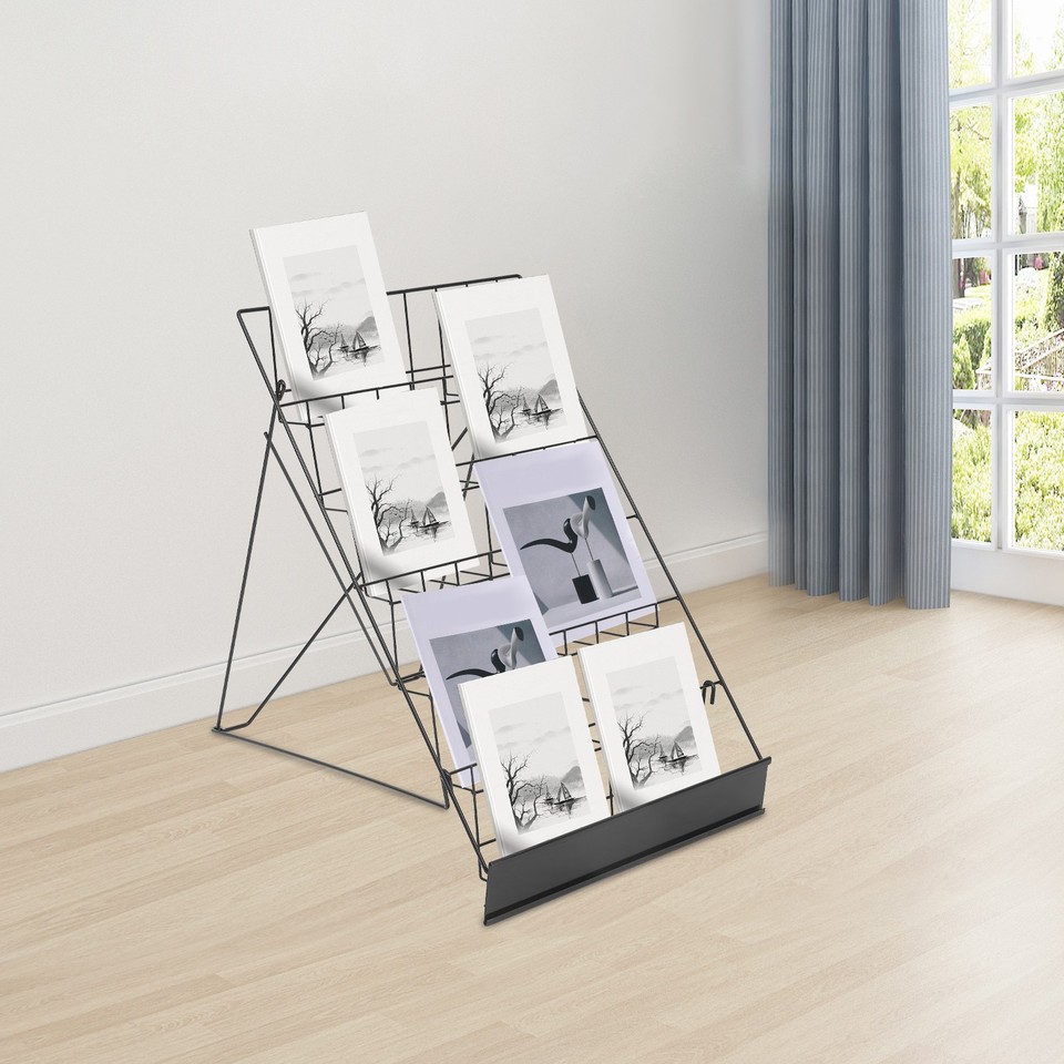 Wire Countertop Rack, Book Display Rack, Free Standing Comic Book ...