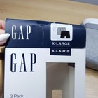 GAP Boxer Briefs Mens XL Gray White 2-Pack 5" Organic Cotton Fly Pouch | eBay
