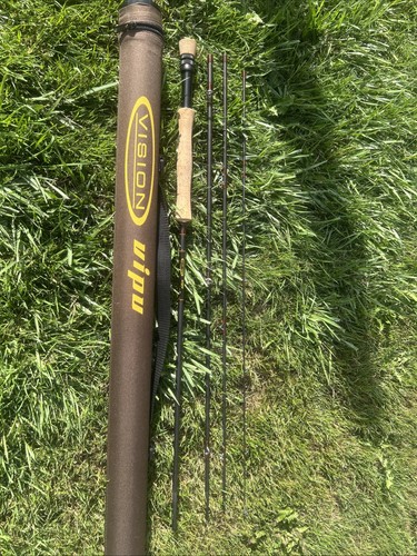 Vision Vipu Fly Rod 10’ 8wt 4pc In Excellent Condition | eBay UK
