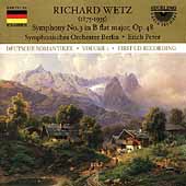 Richard Wetz: Symphony No. 3 in B flat major, Op. 48 (CD, May-2001 ...