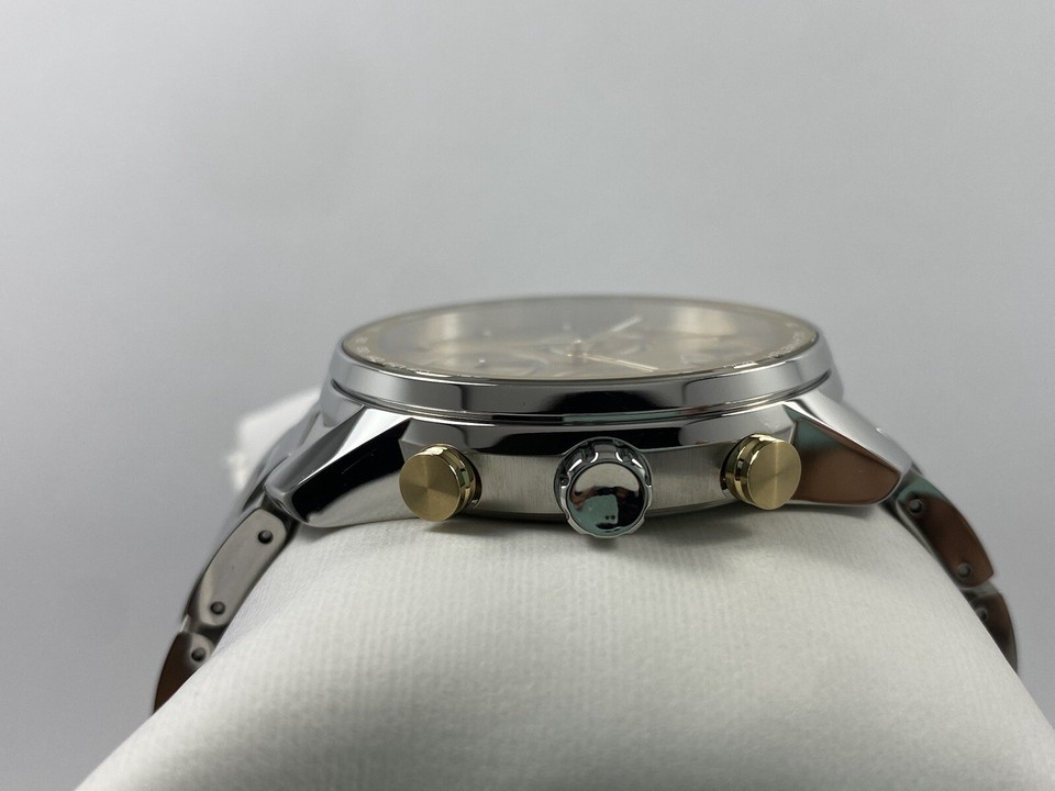 Movado Bold Verso Chronograph Quartz Silver Tone Steel Men's Watch ...