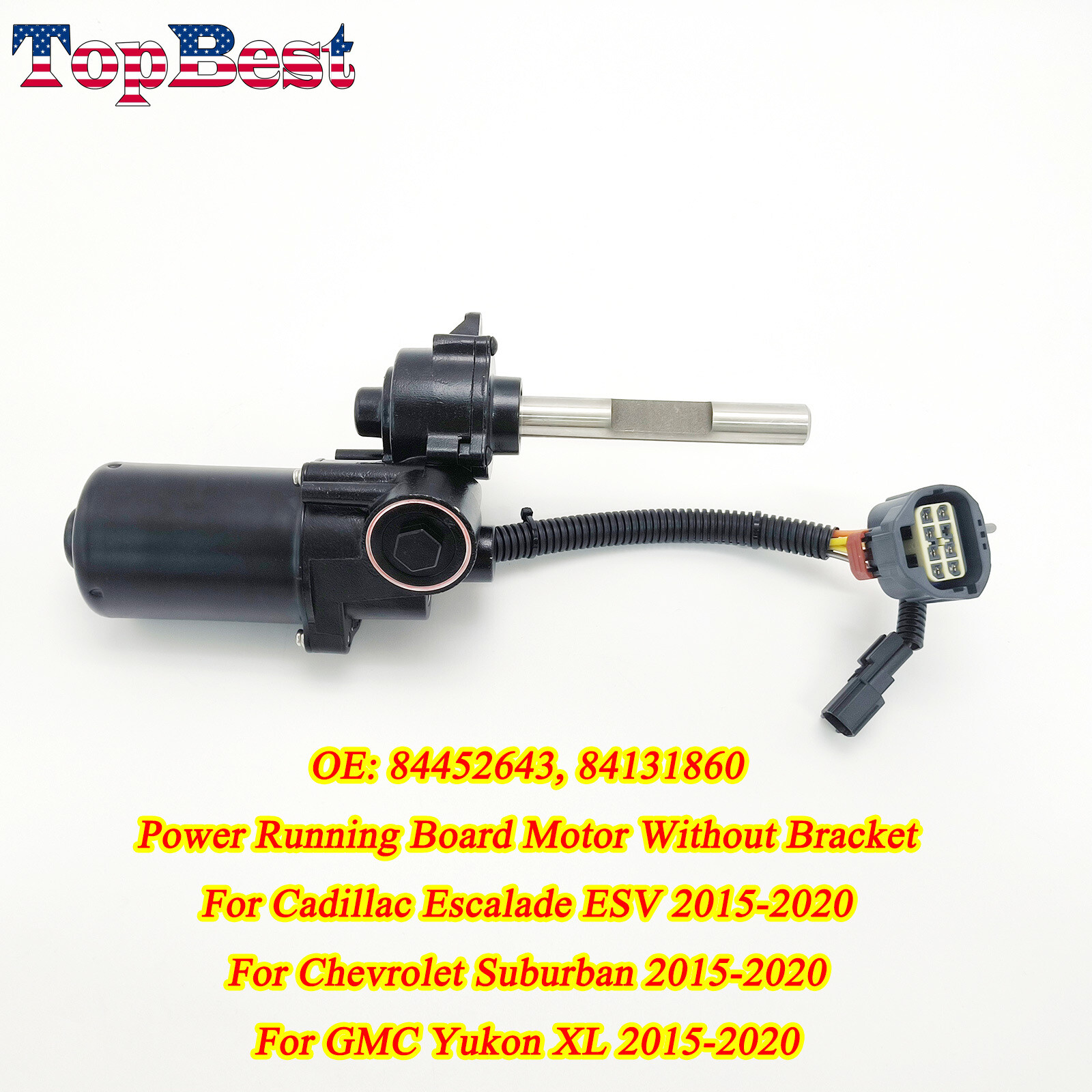 84452643 Right Side Power Running Board Motor for Cadillac Escalade GMC ...