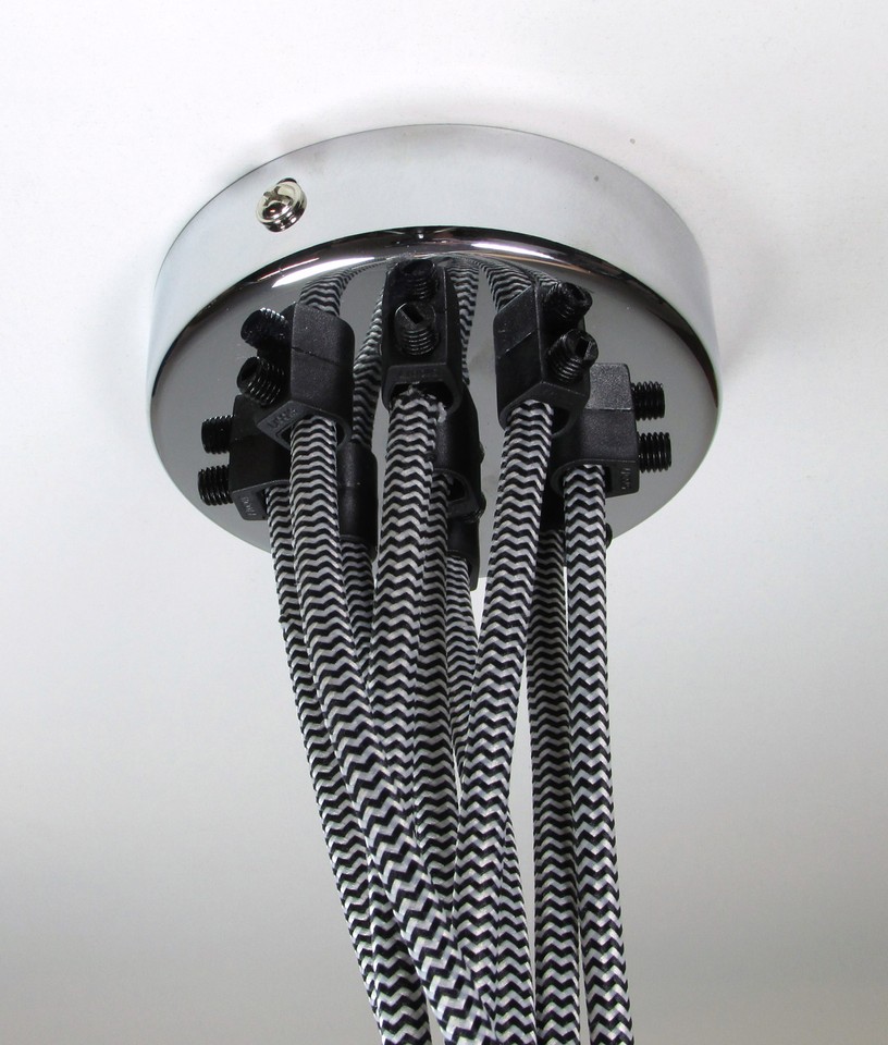 SINGLE & MULTI POINT DROP OUTLET CEILING ROSE | Perfect for fabric flex ...