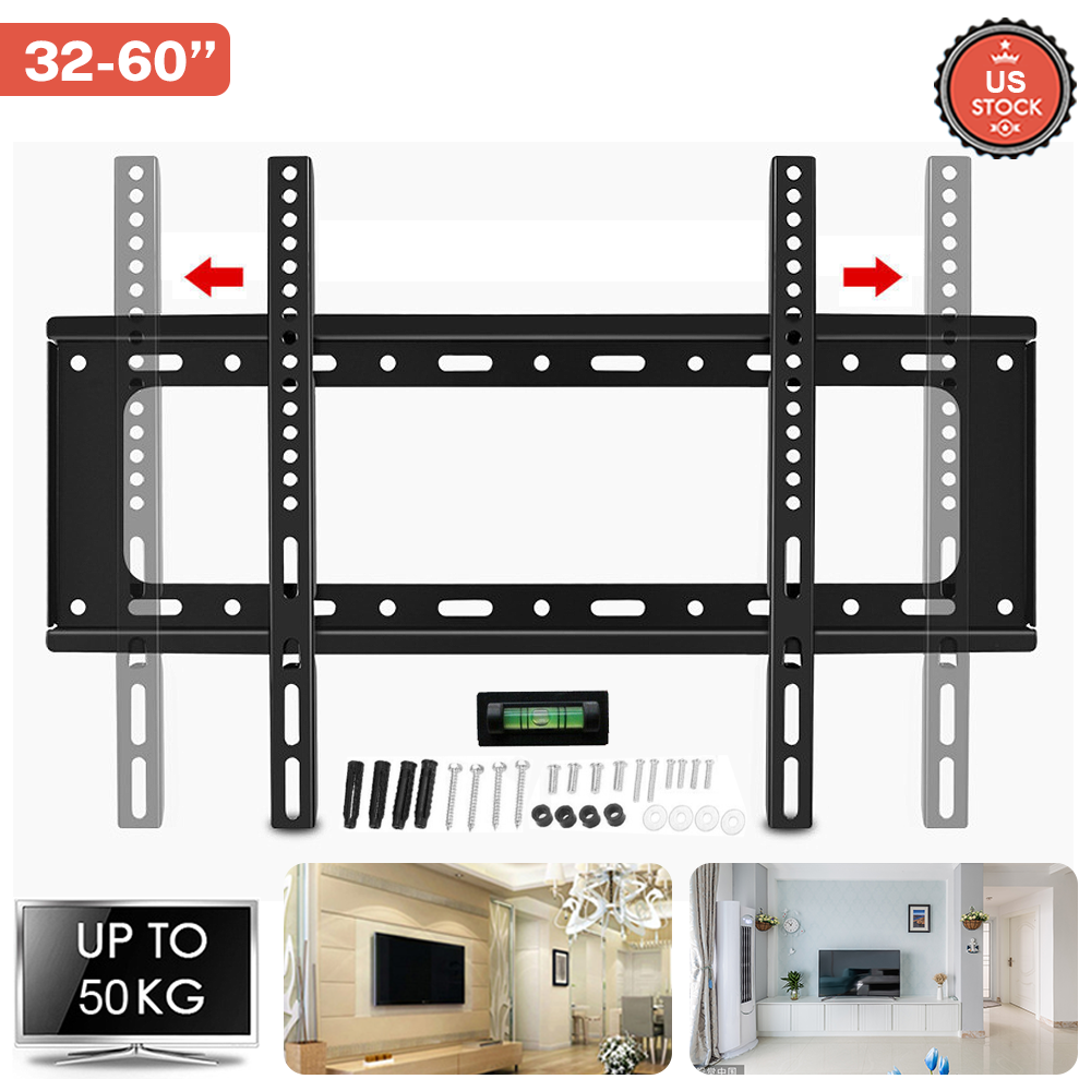 Impact Mounts Slim Flat LED TV Wall Mount Bracket for 40 inch to 70 ...