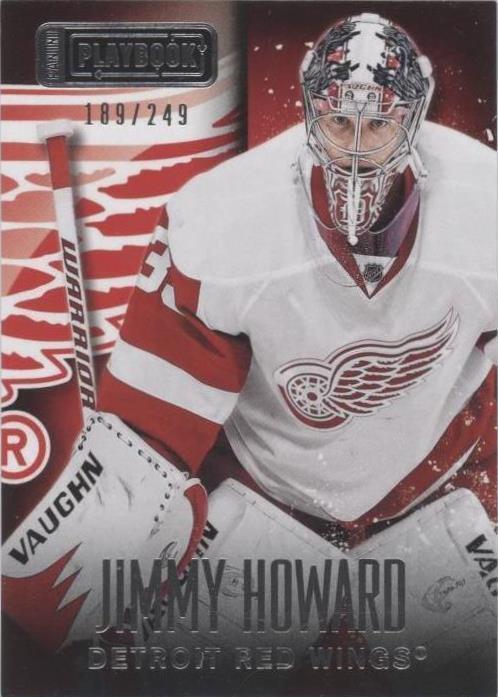 2013-14 Panini Playbook - Jimmy Howard #28 /249 for sale online | eBay