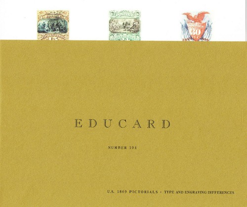 Von Corp EDUCARD No.104 Proof Card 1869 Pictorials Type Engraving Diff w/Cover | eBay
