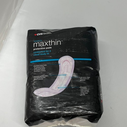 CVS Women's MaxThin Protective Pads Moderate Absorbency 20 Pads Bladder ...