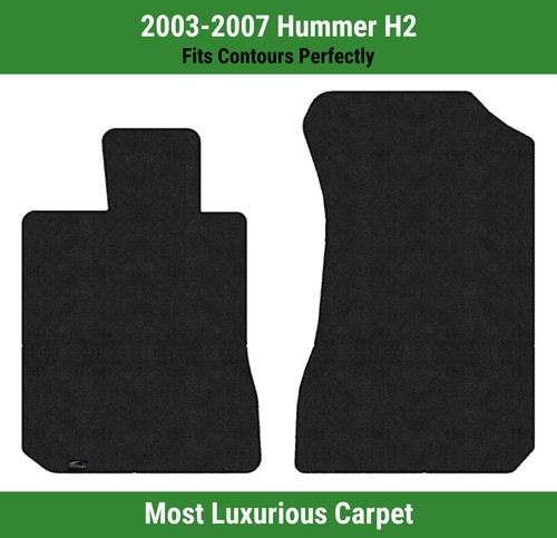 Lloyd Luxe Front Row Carpet Mats for 2003-2007 Hummer H2 | eBay