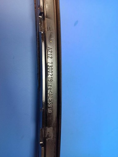 Mercedes-Benz E W212 2010 Rear right door windshield rail A2127300219 ...