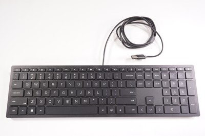 M81445-001 Hp HP 310 Black Wired Keyboard US GT21-0094 TG02-0040 | eBay
