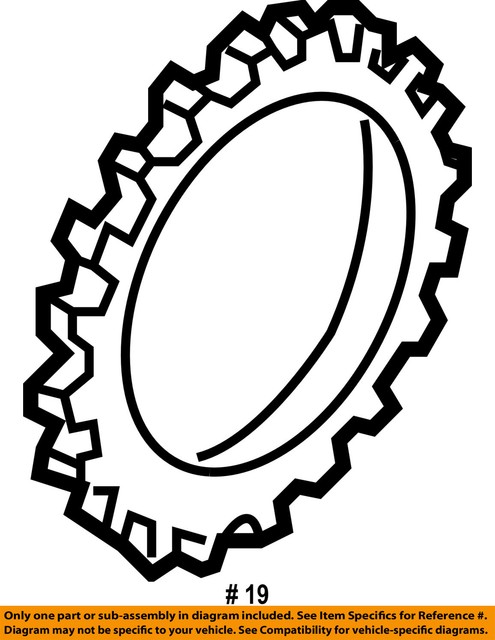 Ford OEM ABS Reluctor Ring F4UZ2C182CA Image 19 for sale online | eBay