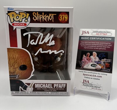 MICHAEL PFAFF SIGNED TORTILLA MAN SLIPKNOT FUNKO POP - JSA COA | eBay
