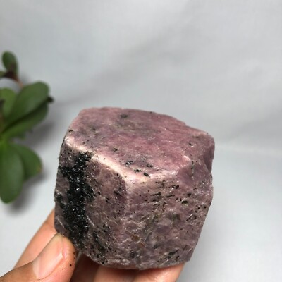 371g Natural Red Corundum Ruby Crystal Rough original Mineral Specimens ...