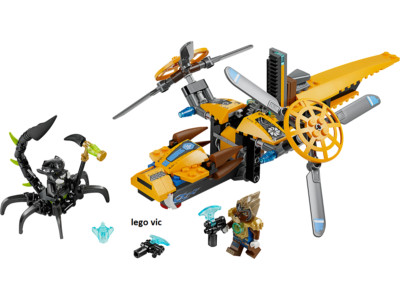 Lego 70129 Legends of Chima Lavertus' Twin Blade complet + notice de ...
