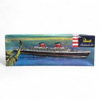 Revell Model Kit of S.S United States Ocean Liner #0312 Sealed | eBay