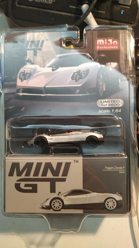 MINI GT 305 chase Pagani Zonda F Silver | eBay Australia