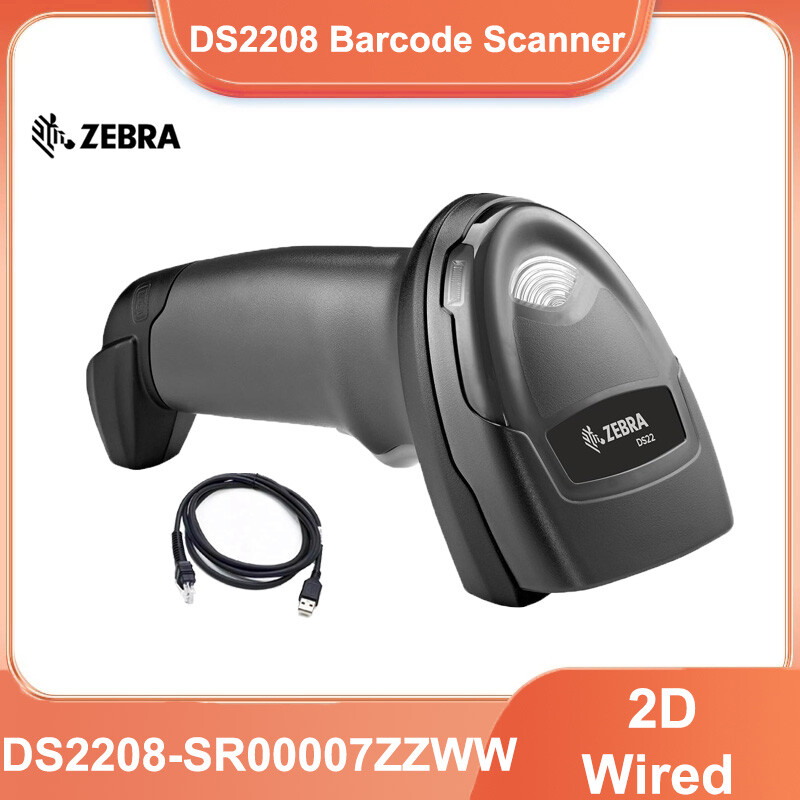 Zebra Ds2208 Sr Handheld 2d Omnidirectional Barcode Scannerimager 1d