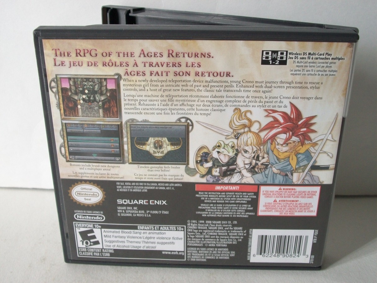 Chrono Trigger Ds Cover