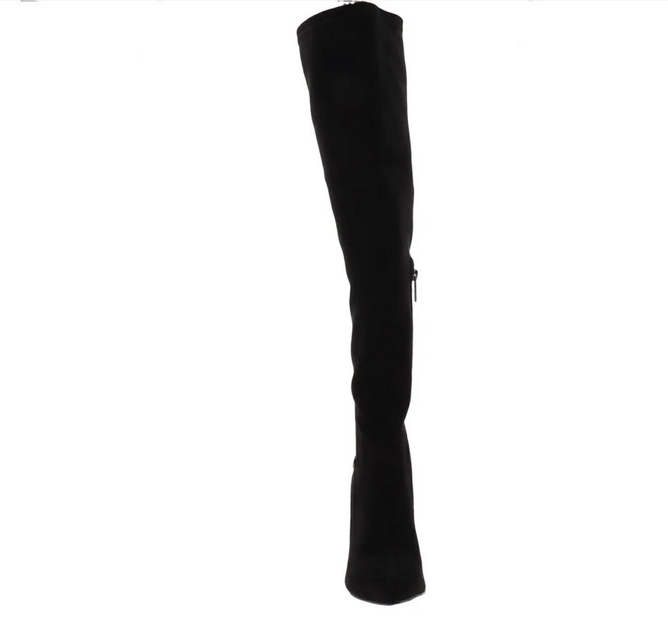 4US Botte Haute Femme En Textile Avec 1/2 Zip Par Paciotti - NER (NOIR ...