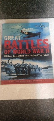 Rare Ww2 History Book . Great Battles Of World War 2. A2 | eBay UK