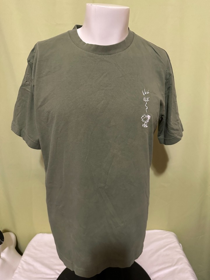 Peanuts KUK Uniqlo UTGP Global T Shirt Design Contest Men's Green T ...