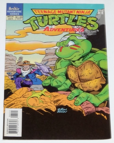 1994 ARCHIE TEENAGE MUTANT NINJA TURTLES ADVENTURES #61 VF+ TMNT COMIC ...