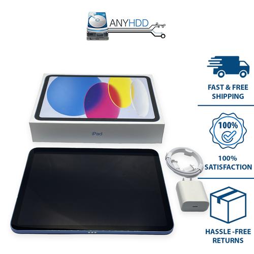 NEW Apple iPad 10th Gen Blue 256GB | WiFi | 10.9'' Display | eBay