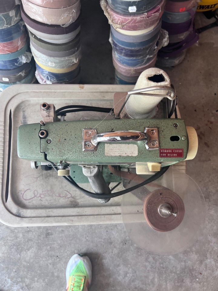 dual puller carpet binding machine | eBay