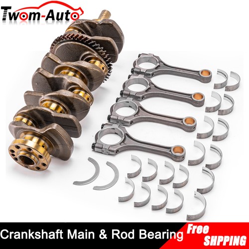 2.4L Engine Rebuild Kit w/ Crankshaft Connecting Rods Bearing Set For ...
