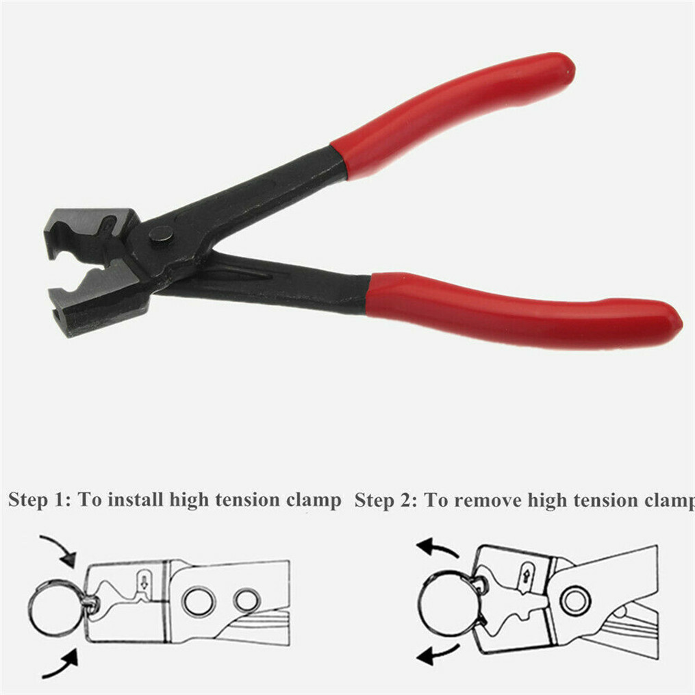 Metal Clic & Clicr-R Type Hose Clip Plier Collar Clamp CV Boot Swivel ...