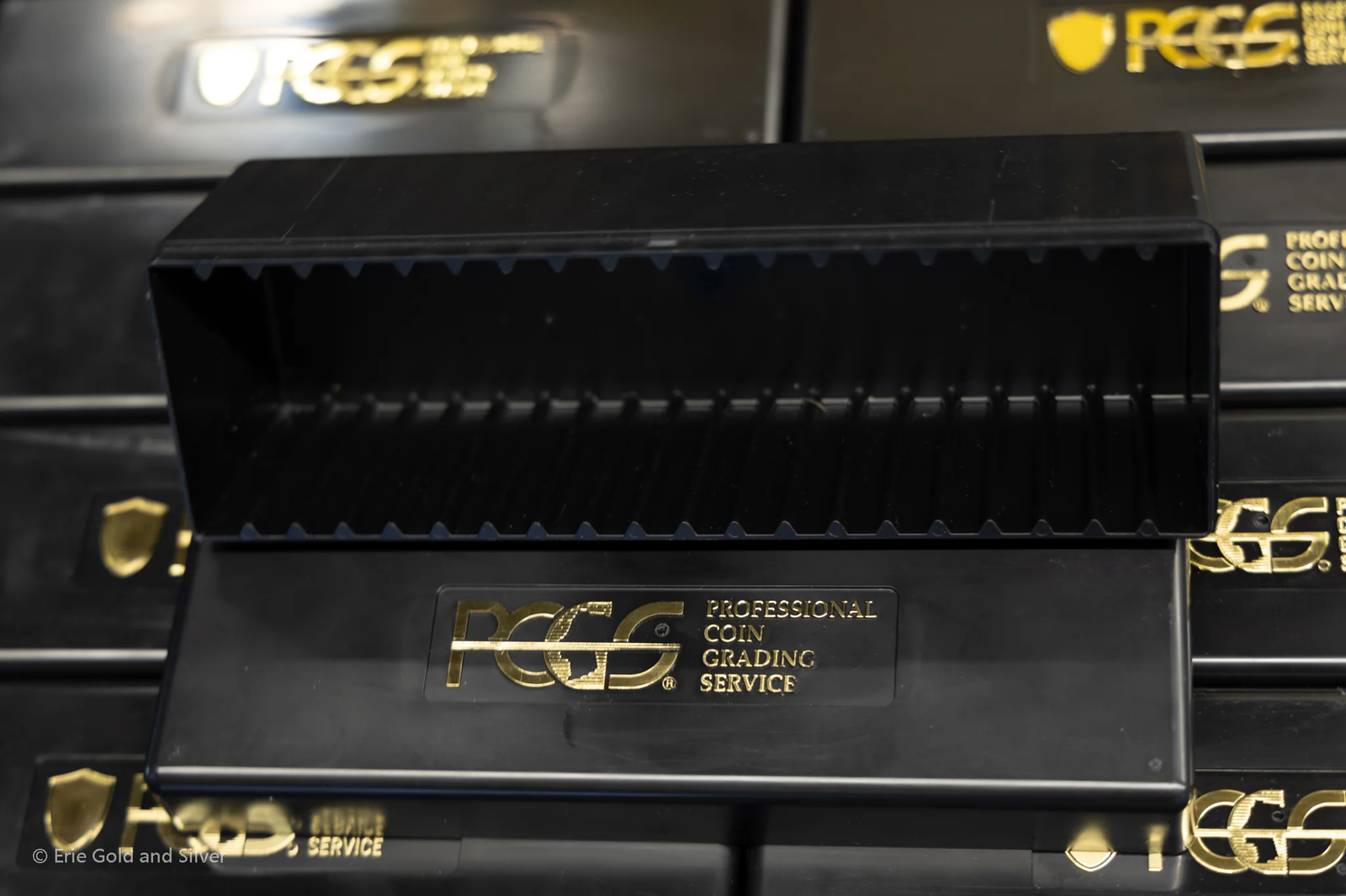 Black PCGS Storage Holder Box "Used" Holds 20 PCGS Slabed Coins | Slab ...