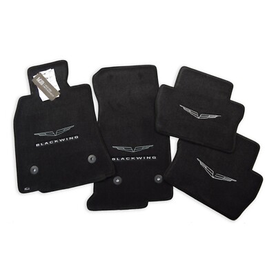 2021-2026 Cadillac CT4 Blackwing Jet Floor Mats 32oz Premium Quality | eBay