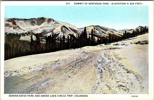 CO-Colorado, Winter, Denver Estes Park & Grand Lake Circle, Vintage ...