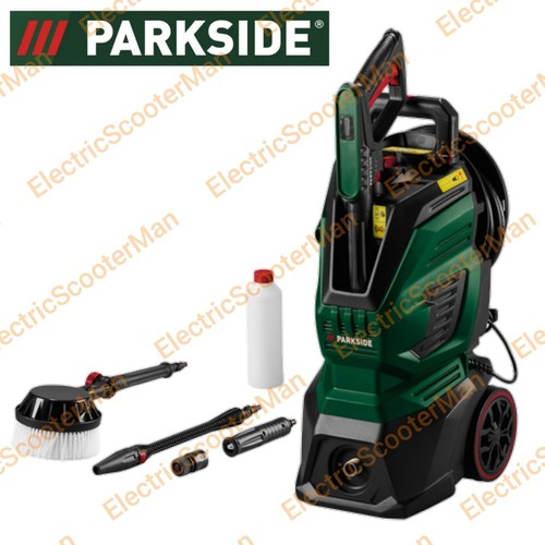 Parkside 2400W High Power Pressure Washer Jet Wash Car Patio Cleaner ...