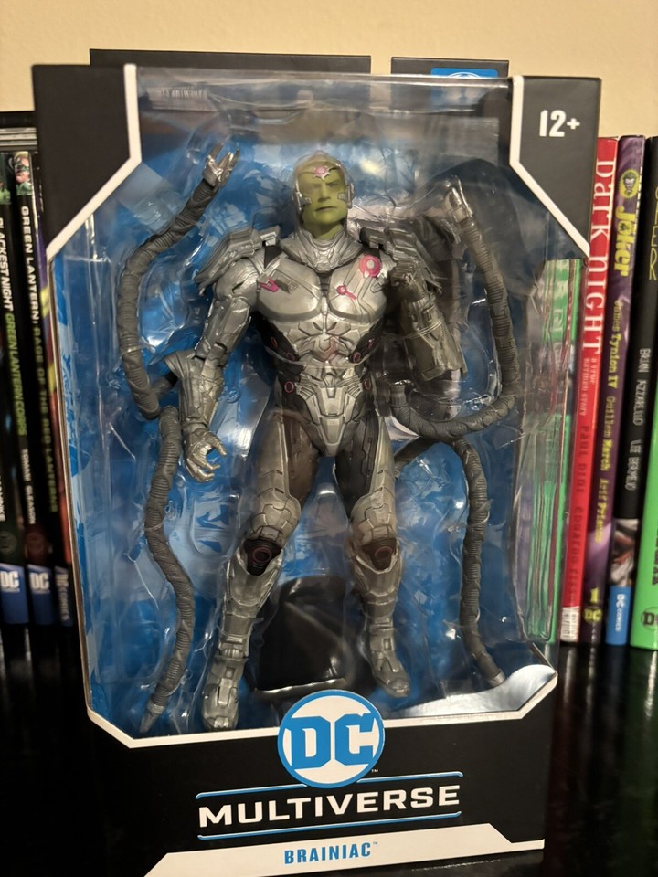 McFarlane DC Multiverse Injustice2: Superman and Brainiac/x2 Figures ...