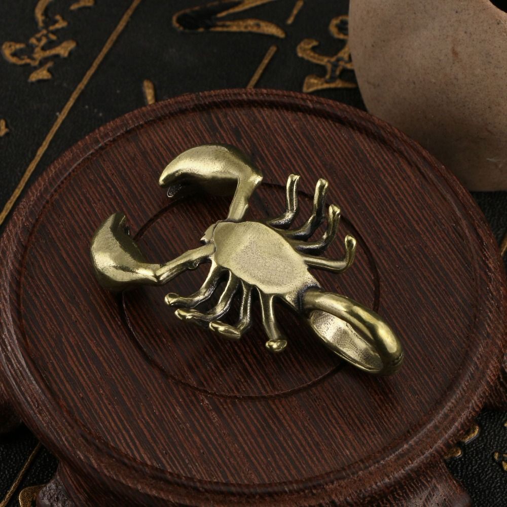 Handmade Scorpion Sculpture Brass Animal Miniatures for Home Decor | eBay