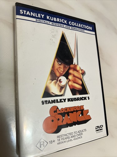 A Clockwork Orange (DVD, 1971) - Stanley Kubrick's Cult Classic ...