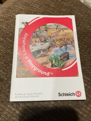 2015 Schleich Collector Booklet; book, catalog/toy/animals/232 pages | eBay