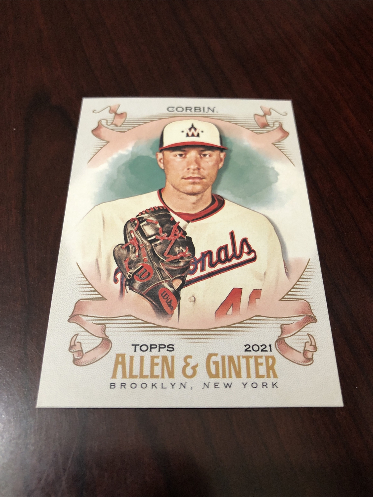 2021 Topps Allen & Ginter - #345 - Patrick Corbin - SP - Nationals ...