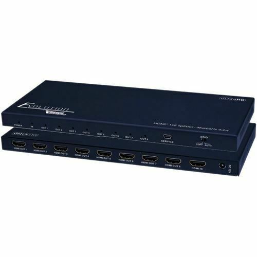Vanco Evolution Premium 1×8 HDMI 4k Splitter EVSP4K18 Single Source to ...