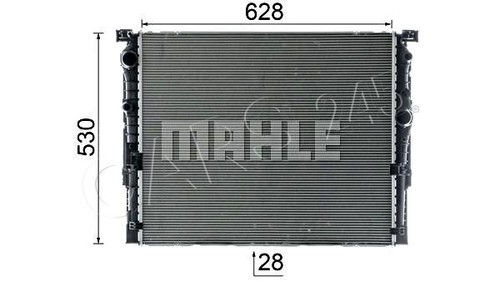 MAHLE Radiator For BMW G30 F90 M5 G11 G12 15-19 17118743667 | eBay