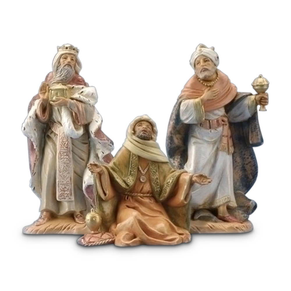 Fontanini by Roman Kings Nativity Set 3piece 5inch Each for sale online ...